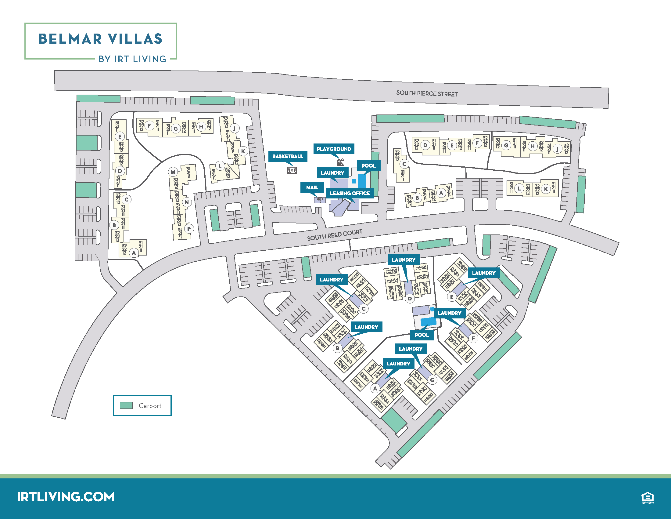 Floor Plans | Belmar Villas | Lakewood, CO Apartments